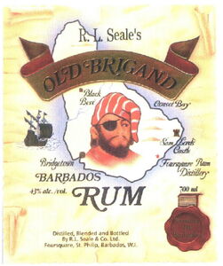 Drink Label: Alleyne Arthur's Old Brigand (R.L. Seale & Co. Ltd ...