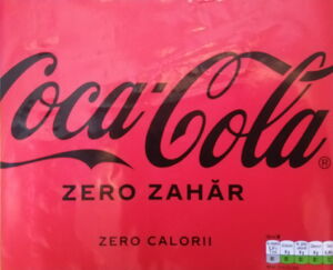 Drink Label: Coca-Cola Zero Zahăr (S.C. Coca-Cola HBC Romania S.R.L ...