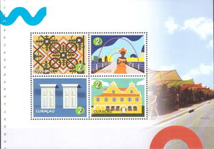 Stamp: Willemstad UNESCO World Heritage Site 25 Years (Curaçao ...