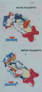 Meal Toy: Polaretti penguin Stickers (Candy, Italy(Polaretti Stickers)