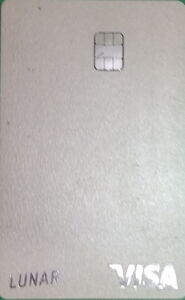 Bank Card: Visa Lunar (Visa USA inc., United States of AmericaCol:US-VI ...
