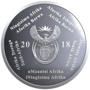 Coin: 2 Rand (Computed Tomography) (South Africa(1961~Today - Crown (R2 ...