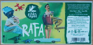 Drink Label: Rafa (Feher Nyúl Kft, HungaryCol:HU-BEER-002526