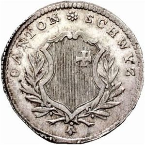 Coin: 2 Batzen (Swiss Cantons) (Schwyz) WCC:km57 (schwyz)