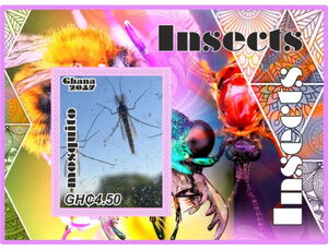 Stamp: Fauna Insects (Ghana: Illegal StampsCol:GH 2017-03/6