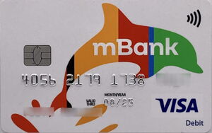 Tarjeta de Banco: VISA Debit - mBank (BRE Bank SA/MultiBank/mBank ...