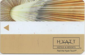 Hotel Card: Hyatt - Feel the Hyatt touch (Hyatt, United States of ...