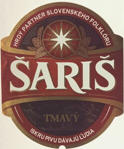 Drink Label: Saris Tmavy (Pivovar Saris a.s., SlovakiaCol:SK-BEER-008224
