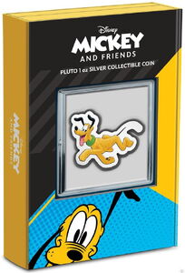 Coin: 2 Dollars (Mickey & Friends - Pluto) (Niue(Numismatic Product ...