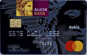 Bank Card: MasterCard Debit - Alior Bank (Alior Bank, PolandCol:PL-MC-0709