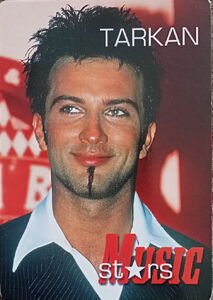 Pocket Calendar: Tarkan (Russia(Music) Col:RUS-2001-Music-008.04