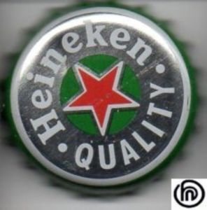 Bottle Cap: Heineken Quality (Heineken Italia, ItalyCol:BE-IT-00131