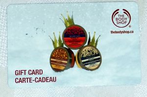 Gift Card: Champs (Body Shop, The, Canada) Col:Ca-TBS-SVG1104705