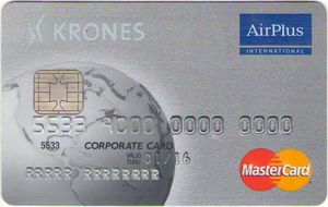 Bank Card: KRONES - AirPlus (Lufthansa AirPlus Servicekarten, Germany ...