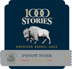 Drink Label: 1000 Stories Vineyards Pinot Noir (1000 Stories Vineyards ...