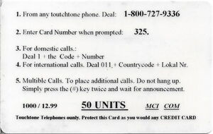 Phonecard: Dinosaur (FAKE United States of America, Fake(MCI COM ...