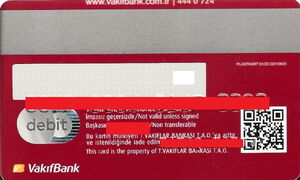 Bank Card: GALATASARAY - Bankomat (VakifBank, Türkiye (Turkey)Col:TR-MC ...