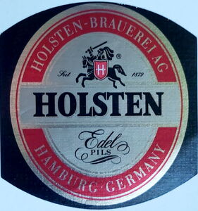 Drink Label: Holsten Edel Pils (Holsten-Brauerei AG, Germany, Federal ...