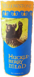 Drink Label: Yellowstone Huckle-berry Mead (Hidden Legend Winery ...