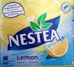 Etiqueta de bebida: Nestea Lemon (Maspex România S.R.L, RumaníaCol:RO ...