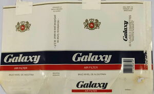 Cigarette Pack: Galaxy (UruguayCol:UY-CT-0202