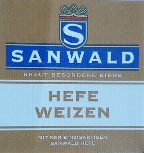 Drink Label: Sanwald Hefe Weizen (Dinkelacker-Schwaben Bräu, Germany ...