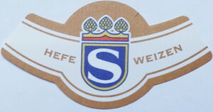 Drink Label: Sanwald Hefe Weizen (Dinkelacker-Schwaben Bräu, Germany ...