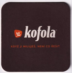 Beer Coaster: Kofola (Kofola ČeskoSlovensko a.s., Czech RepublicCol:CZ ...
