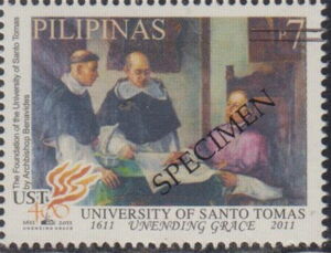 Stamp: The Foundation of the University of Santo Tomas (Philippines ...