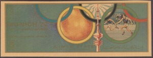 Stamp: Relay Race 4 x 100m (Ajman(Summer Olympic Games 1972, Munich ...