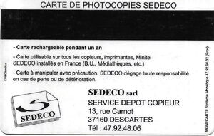 Functional Card: René Descartes 1596 - 1996 (Copy and Print, France ...