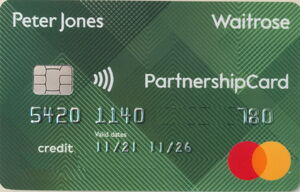 Bank Card: Partnership Card (John Lewis Financial Services Limited ...