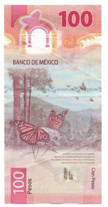 Banknote: 100 Pesos (Mexico(2017-2022 "Historical Identity and Natural ...