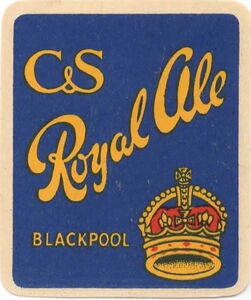 Drink Label: Royal Ale (Catterall & Swarbrickks, United Kingdom of ...