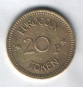 Token: 20 Pence (Eurocoin) (Amusement Emporium) (United Kingdom of ...
