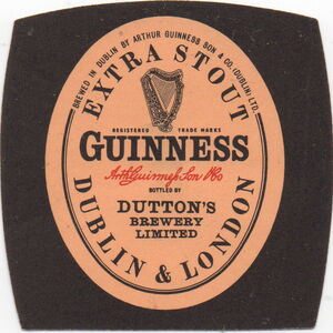 Drink Label: Guinness (Dutton's Brewery, United Kingdom of Great ...