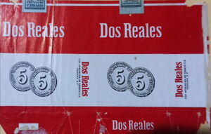Cigarette Pack: Dos Reales (PanamaCol:PA-CT-0022