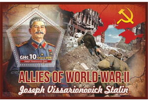 Stamp: Allies of World War II (Ghana: Illegal StampsCol:GH 2019-30/7