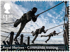 Stamp: Commando Training (United Kingdom of Great Britain & Northern Ireland(Royal Marines (2022 ...
