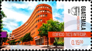 Stamp: TIC Intecap Building, Guatemala City (Guatemala(UPAEP 2020 ...