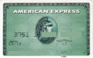 Bank Card: America Express Green RU 375117-10-12 (Russian Standard Bank ...