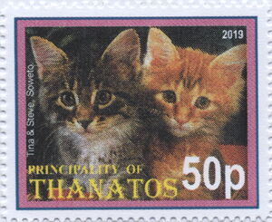 Stamp: Cats of Thanatos (Scotland, Princ. of Thanatos: Cinderella ...