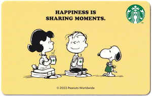 Gift Card: Happiness is sharing moments (Starbucks, Japan(Asia ...