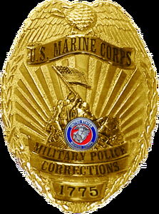 Condecoración: Marine Corps Military Police Corrections Badge (Estados ...