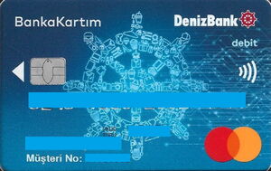 Bank Card: Denizbank, BankaKartım (Denizbank, Türkiye (Turkey)Col:TR-MC ...