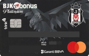 Bank Card: BJK - Bonus Platinum, trink (Garanti Bankası, Türkiye ...