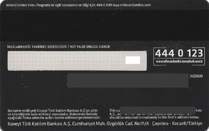 Bank Card: Turkish Airlines - Miles & Miles (Kuveyt Türk, Türkiye ...