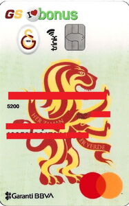 Bank Card: GS - Bonus trink (Garanti Bankası, Türkiye (Turkey)Col:TR-MC ...