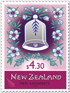 Stamp: Bell (New Zealand(Christmas 2022) Mi:NZ 3963,Sn:NZ 3046,Yt:NZ ...