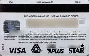 Bank Card: VISA Debit - LBS Financial Credit Union (LBS Financial ...